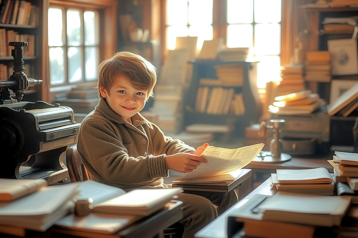 Activity: "The Boy Printer" | DIY Homeschooler